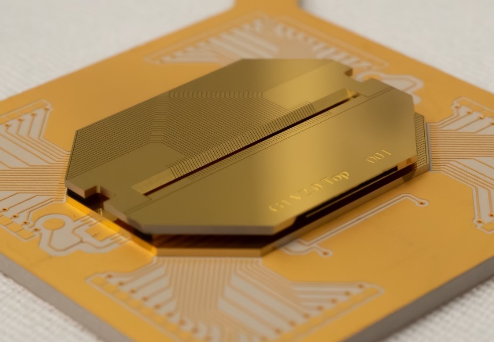 QNC Space pilot project: production of ion traps